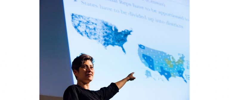 "Gerrymandering, Mathematics and Fairness" – Mathematician Moon Duchin ...