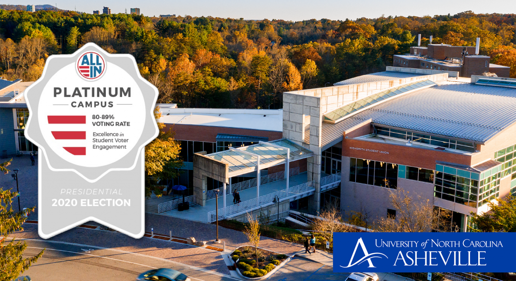 UNC Asheville Announced as 2021 ALL IN Campus Democracy Challenge Award ...